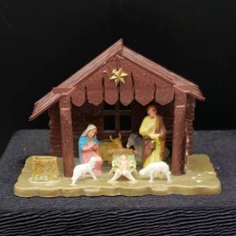 Plastic Nativity - Etsy
