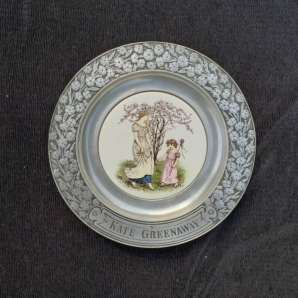 Pewter Plate - Etsy