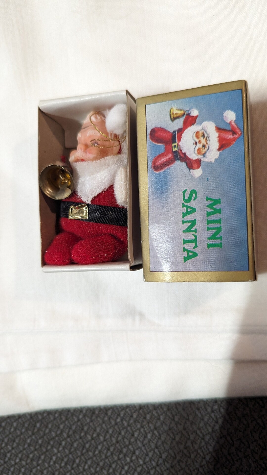 Reduced NIB FREE SHIPPING Vtg Santa's World Kurt Adler Mini Santa Santa ...