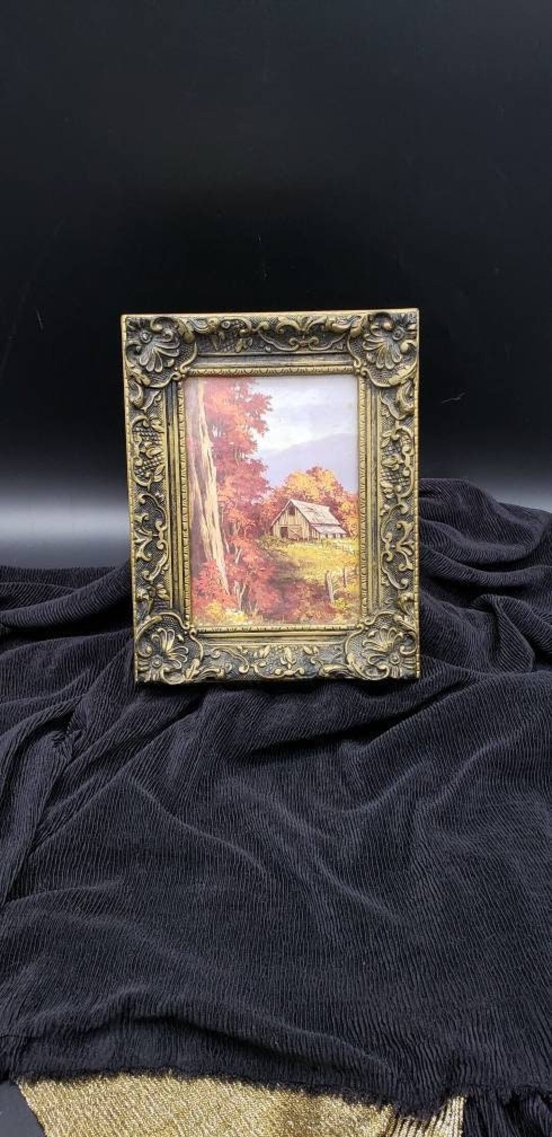 REDUCED FREE SHIPPING Vtg Victorian Scroll Designs Ornate Syroco Style ...