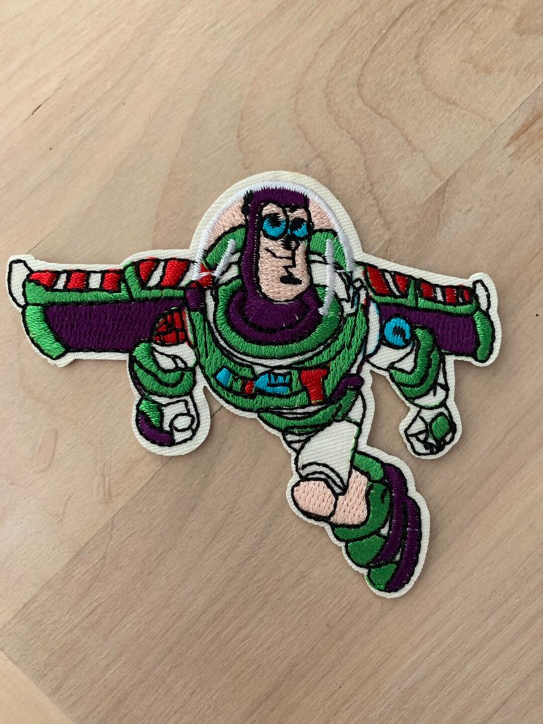 Disney Toy Story BUZZ LIGHTYEAR Embroidered Patch Iron on Applique ...