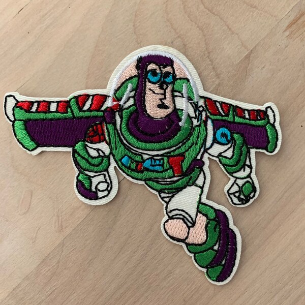 Buzz Lightyear Iron on Patch - Etsy