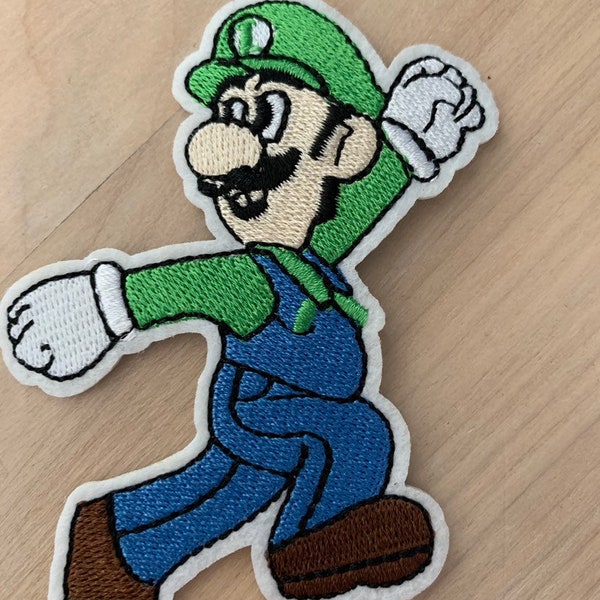 Luigi Applique - Etsy