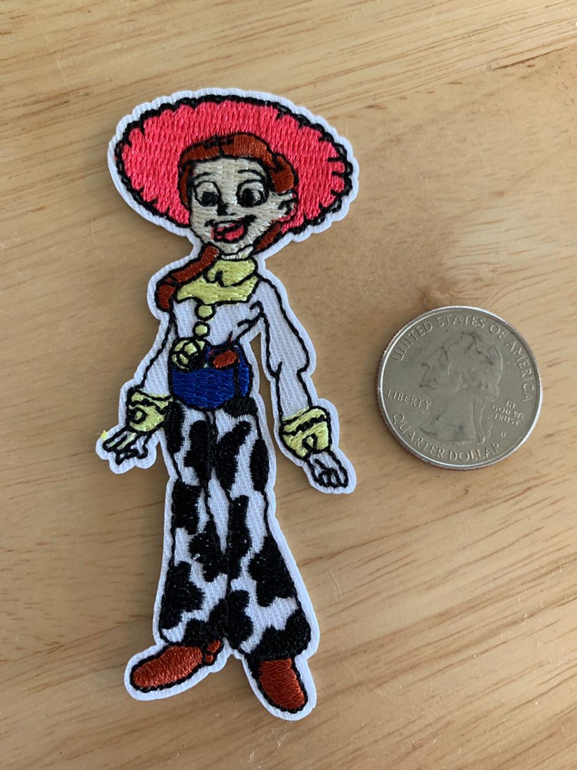 Disney Toy Story 4 JESSIE Cow Girl Head Embroidered Patch Iron - Etsy