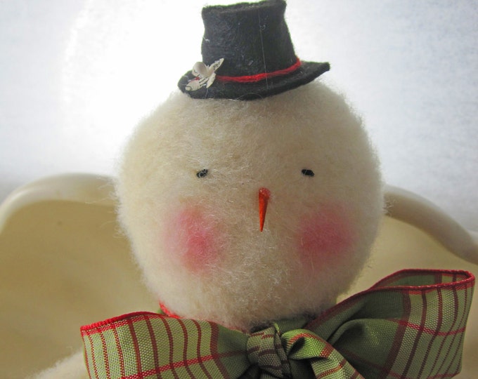This Handmade Snowman Decoration is so Beautiful - Etsy