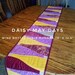 Colorful Scrappy Quilted Table Runner: Wine Bottle Patchwork - Etsy