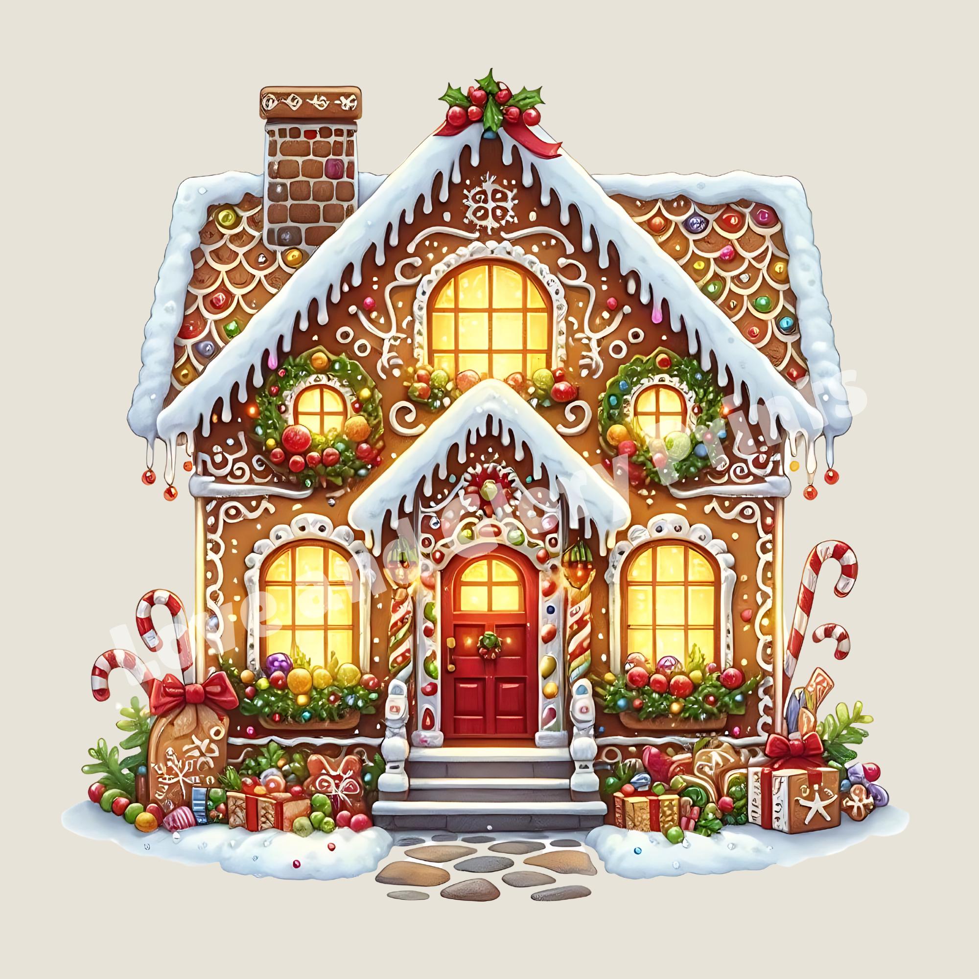 10 Gingerbread House PNG Clipart Christmas Clipart Festive Treats ...