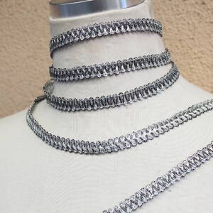Very Cute Silver Color Trim 2 Yard Listing 1/2 Inch Wide - Etsy