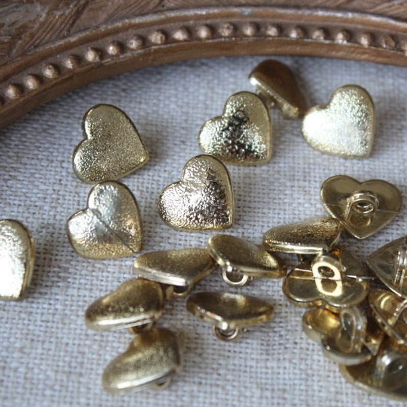 Heart Buttons - Etsy