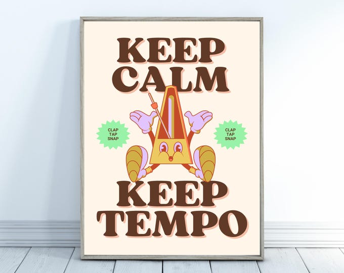 Band Classroom Poster, Music Classroom Decor, Band Director Gifts, High ...