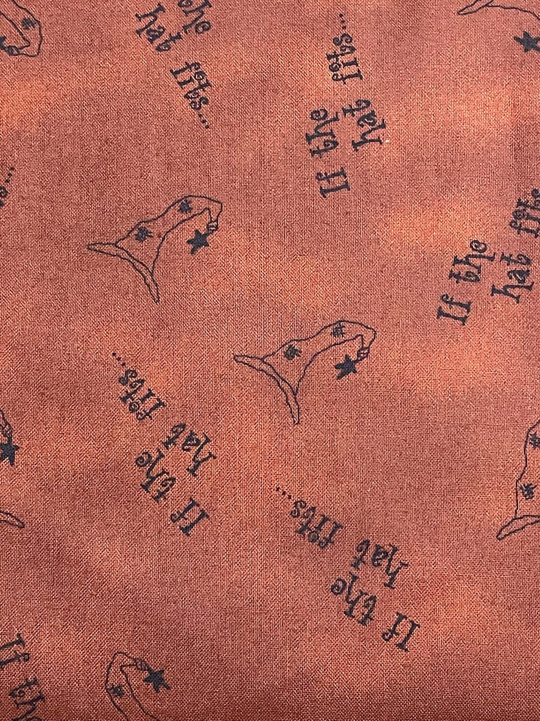 Lisa Liffick Designs Honey and Me Witch If the Hat Fits Burnt Orange ...