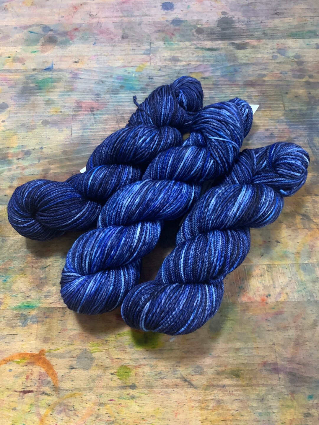 Bluebell Flames - Harpy DK - Etsy