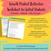 Growth Mindset Reflection Worksheet for Gifted Students | Printable SEL ...