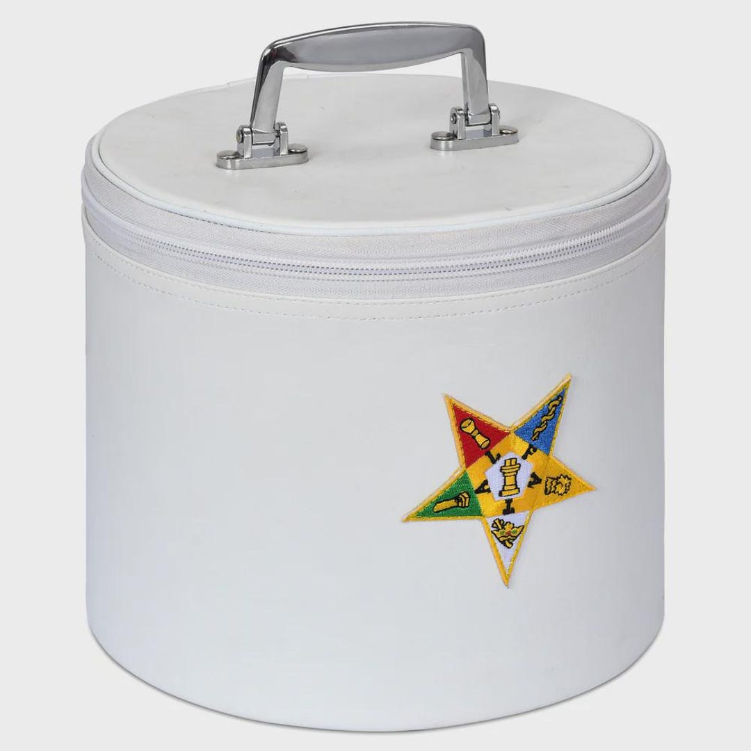 Masonic White OES Star Fez Case - Etsy