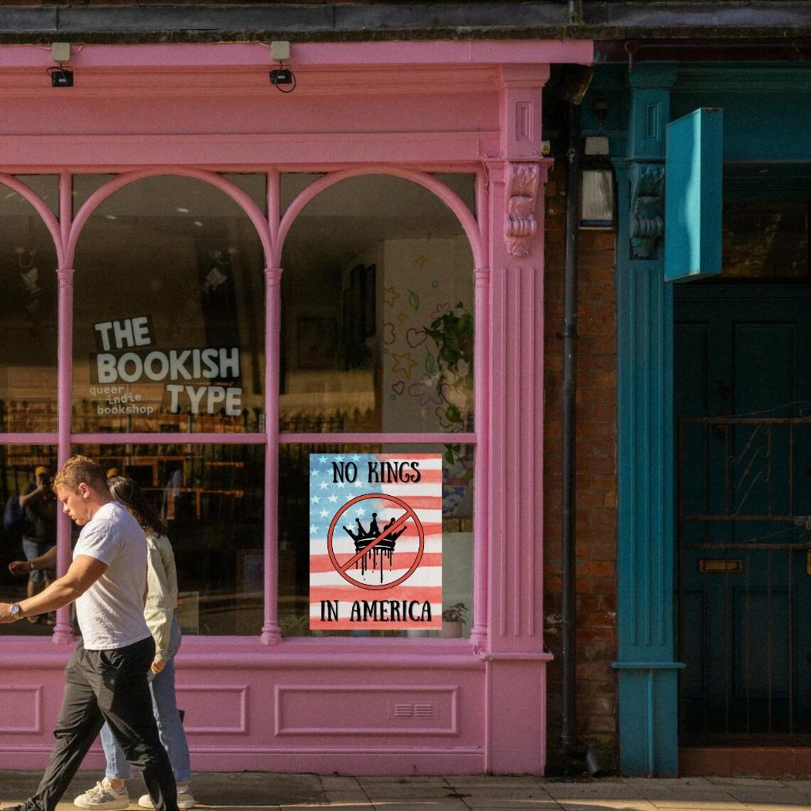 No Kings in America - Printable Digital Image File - Image for Print on ...