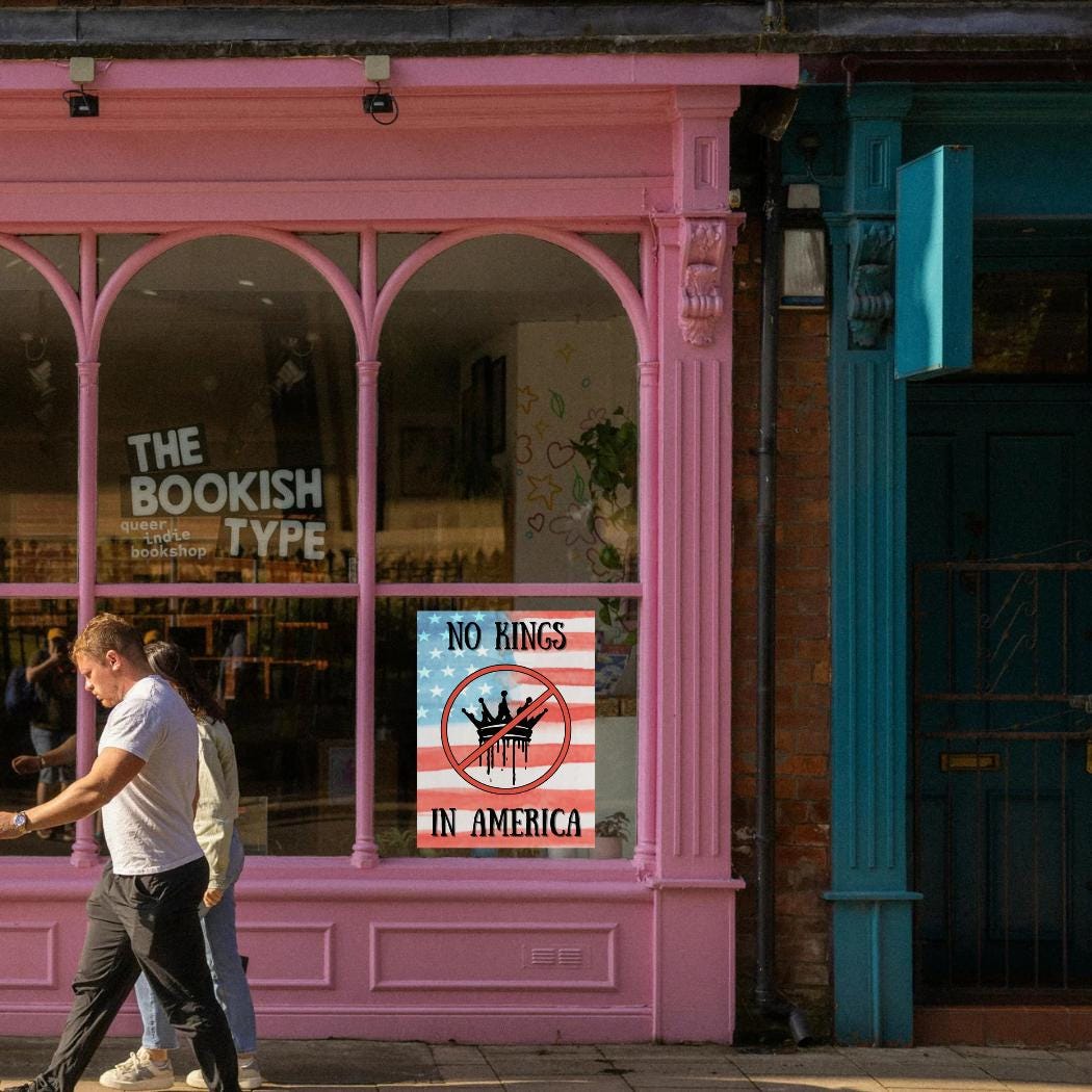 No Kings in America - Printable Digital Image File - Image for Print on ...