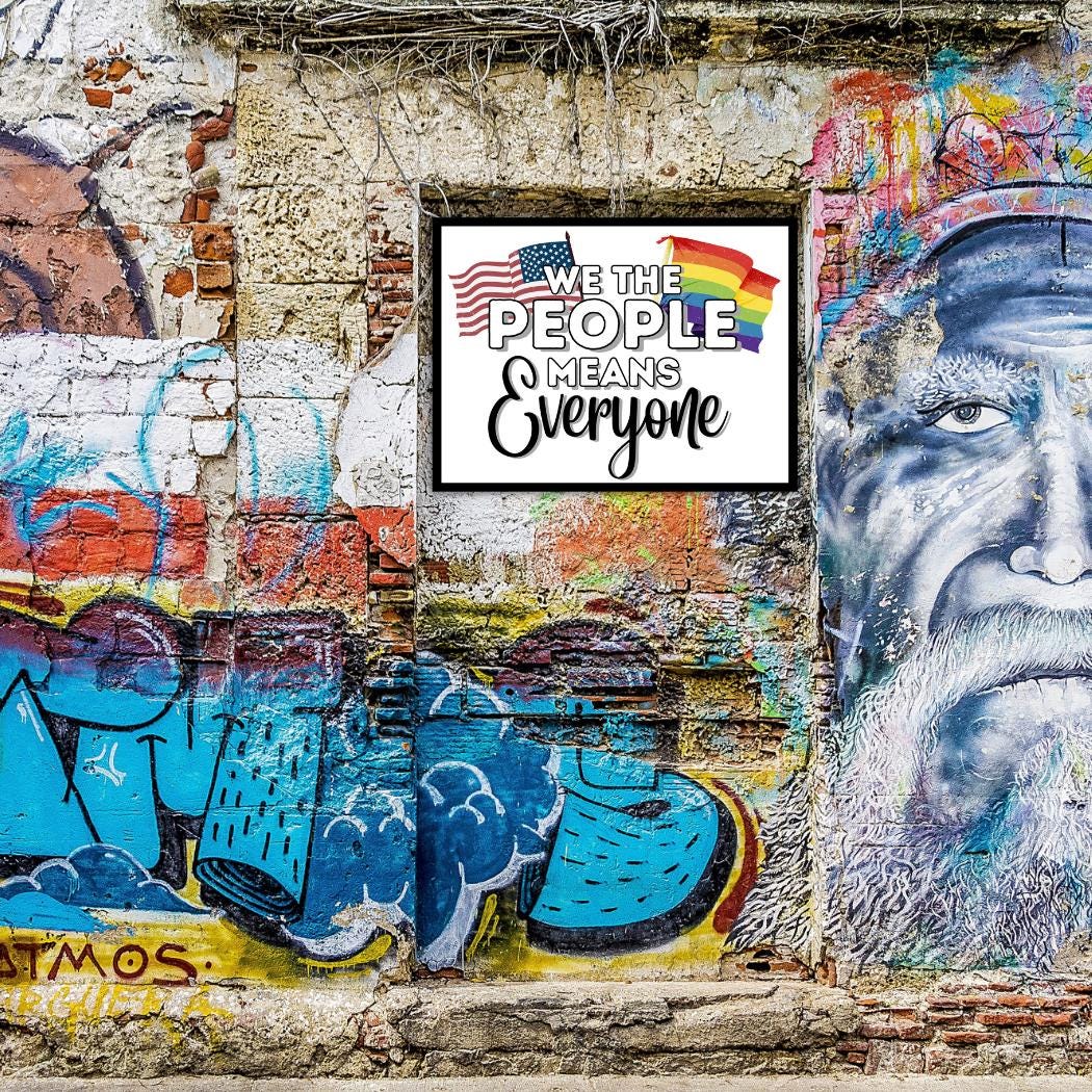 We the People Means Everyone - Printable Digital Image File - Image for ...