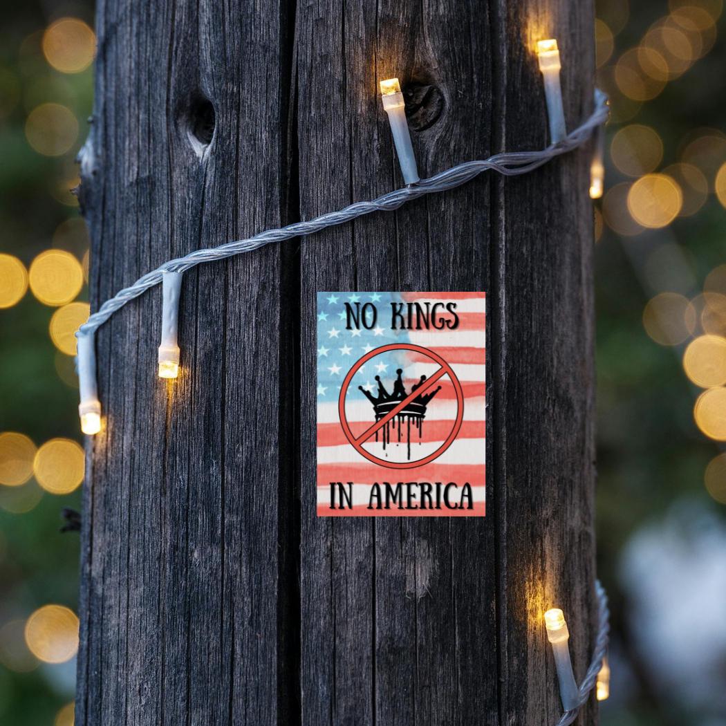 No Kings in America - Printable Digital Image File - Image for Print on ...