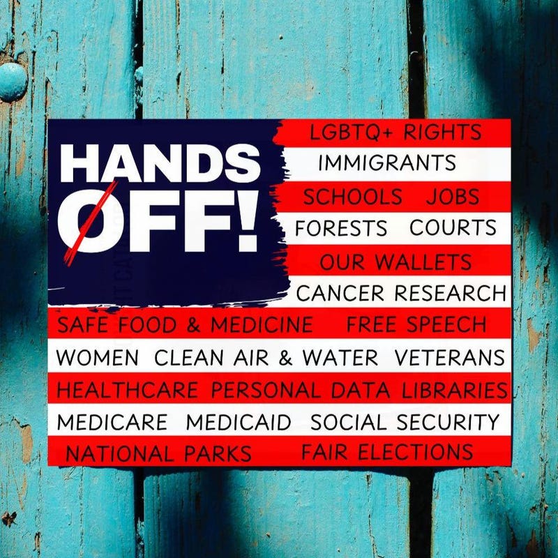 Hands off Message - Etsy