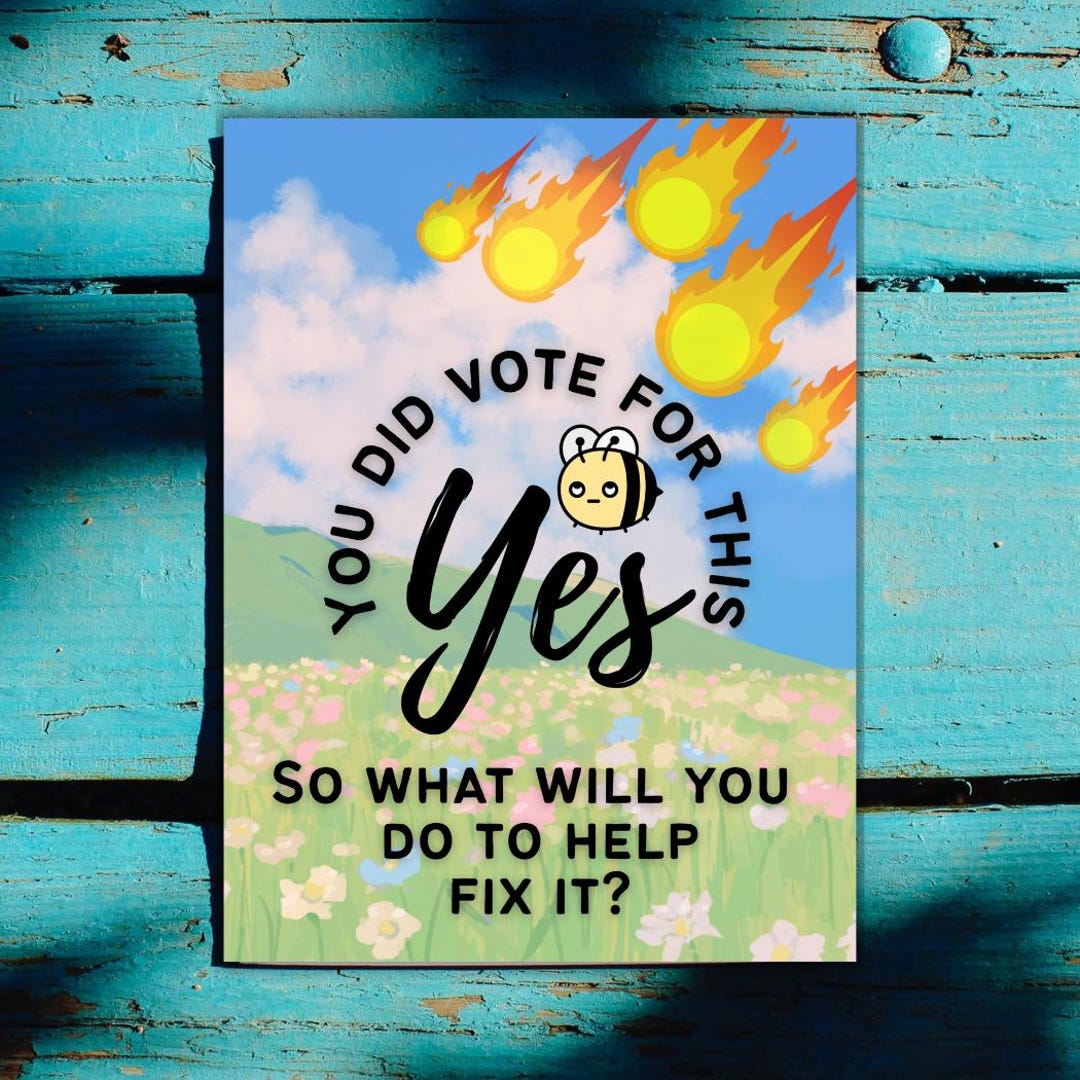 Yes You Did Vote for This - Printable Digital Image File - Image for ...