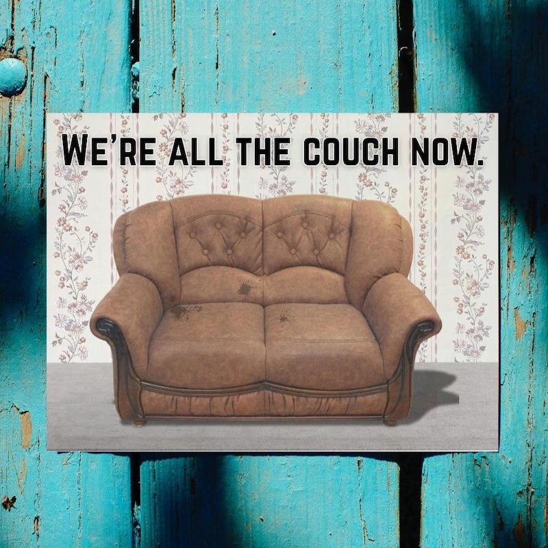 Trump on the Couch - Etsy