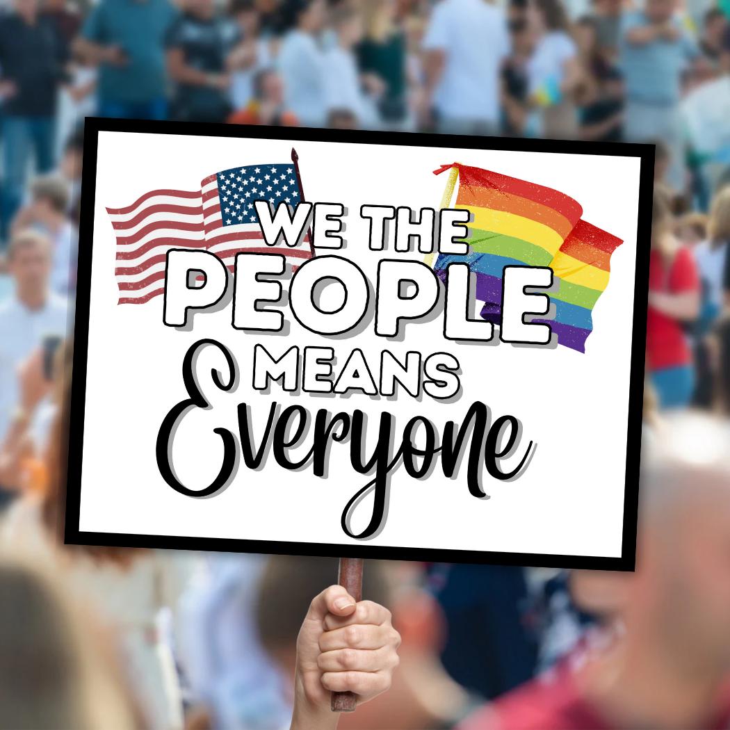 We the People Means Everyone - Printable Digital Image File - Image for ...