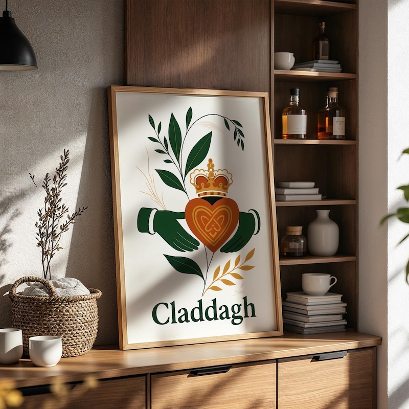 Claddagh Wall Art - Etsy
