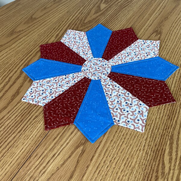 Dresden Plate Table Topper Pattern - Etsy