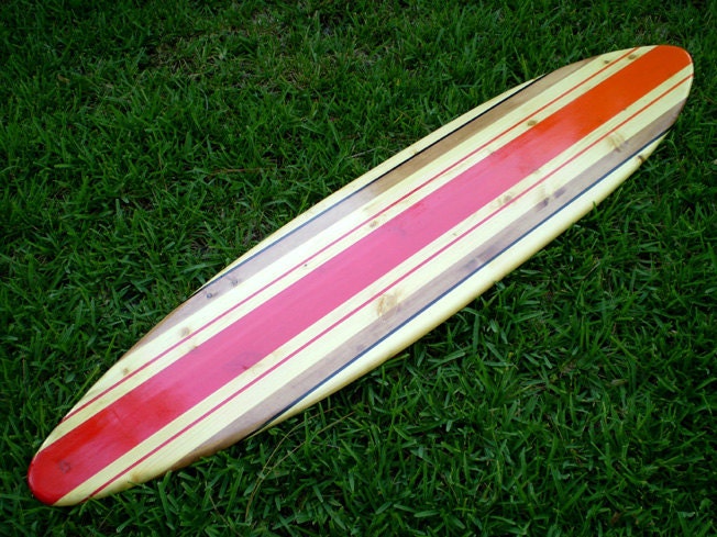 Red Hot Classic Surfboard Wall Art & Decor | Customizable | Wood ... Red Hot Classic Surfboard Wall Art & Decor | Customizable | Wood ...