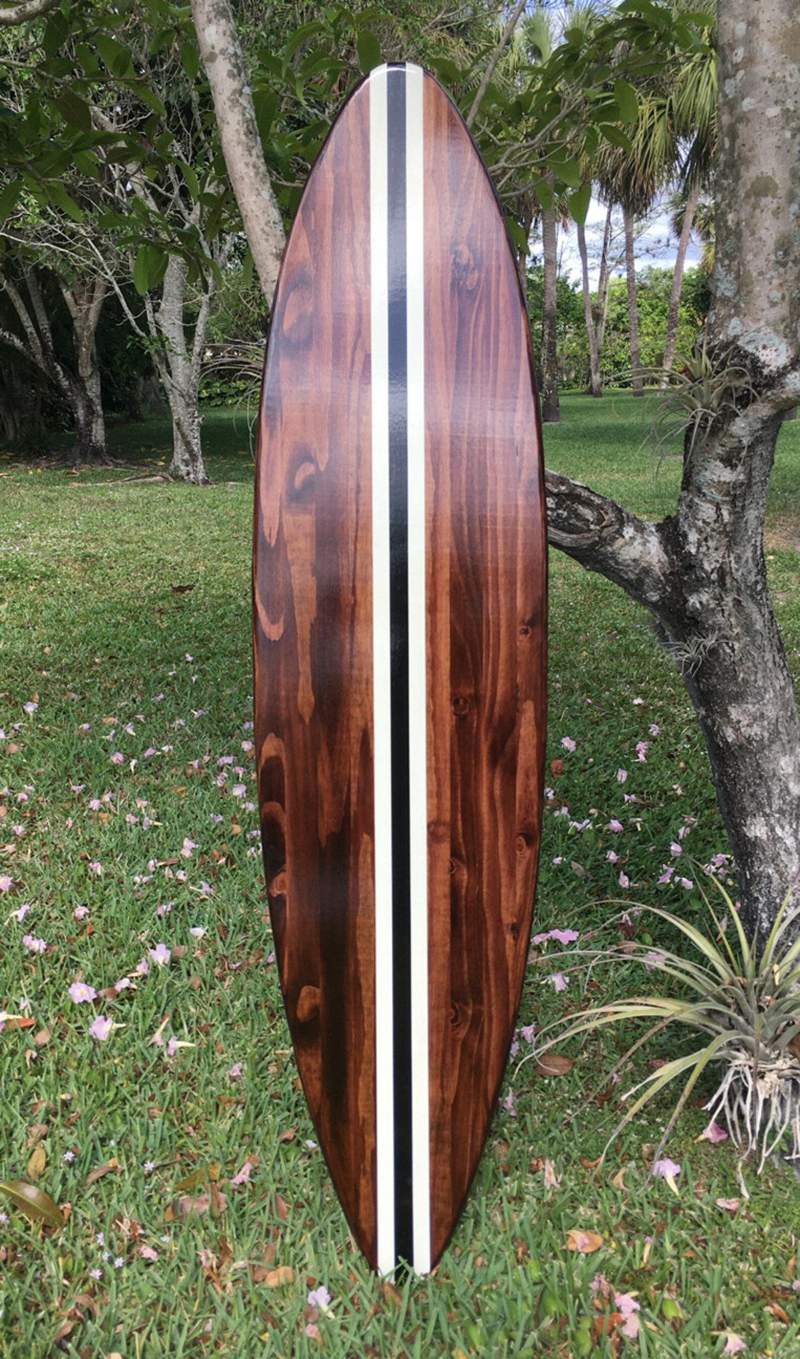 Chocolate Rail Surfboard Wall Art & Decor | Customizable | Wood ...