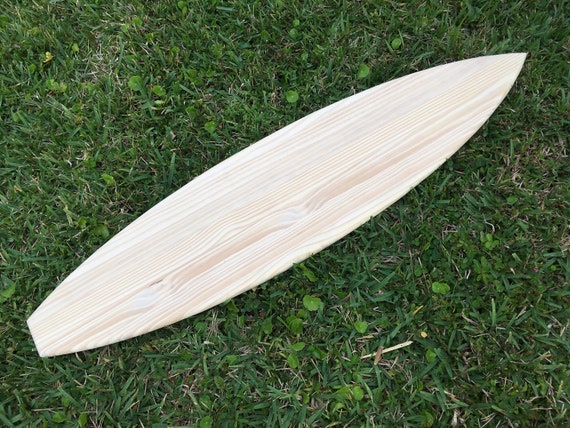 Flat Bottom Hybrid Shape Blank Wooden Surfboard Canvas Ready - Etsy