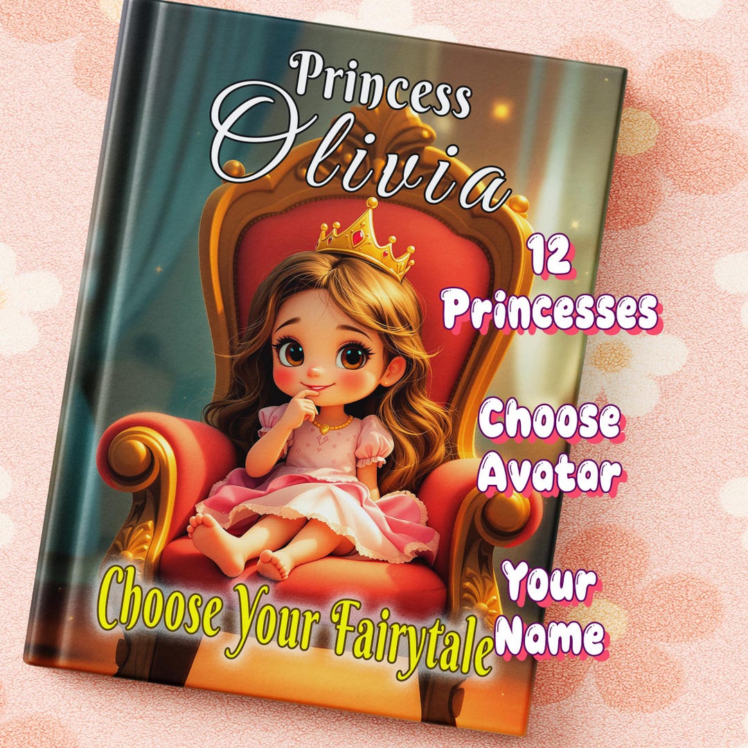 Personalized Book for Girls - Custom Storybook With Your Child as Every ...