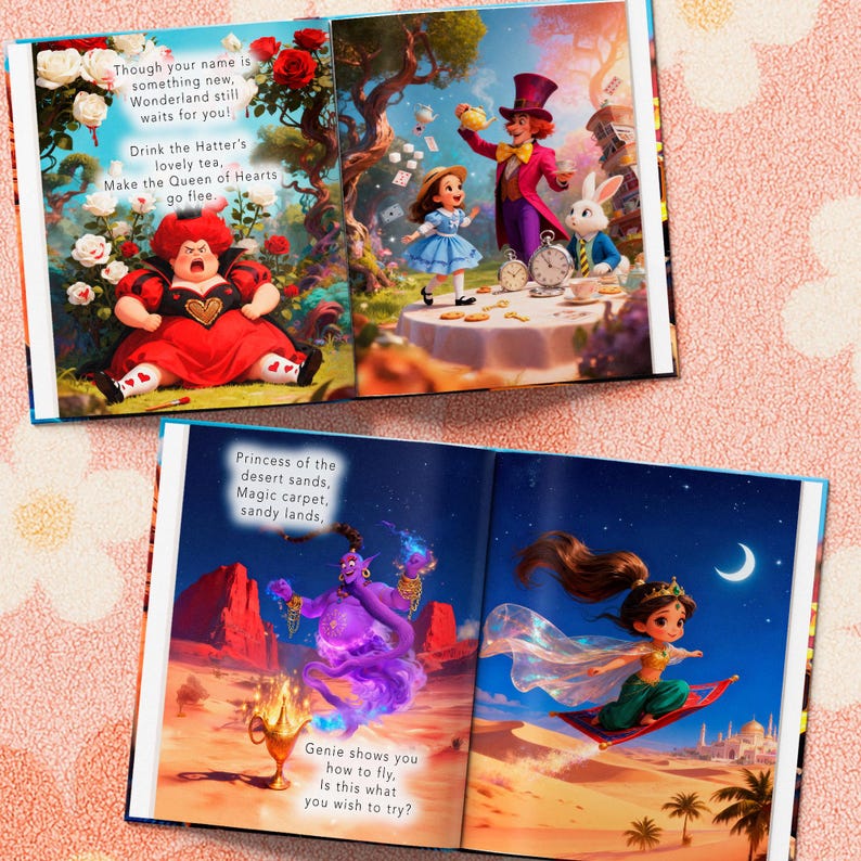 Personalized Book for Girls - Custom Storybook With Your Child as Every ...