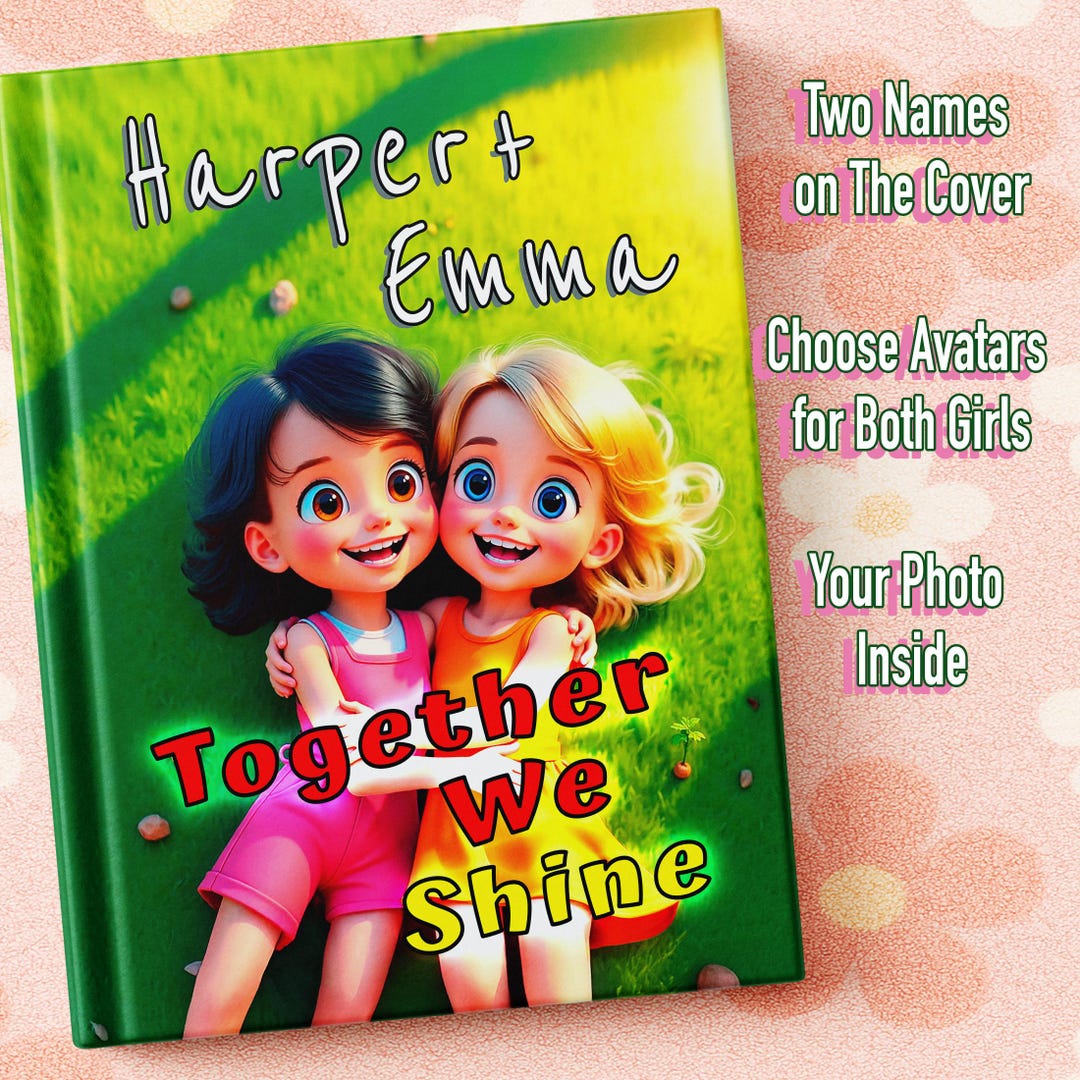 Personalized Storybook for Two Girls: Mermaids, Fairies, Pirates, and ...