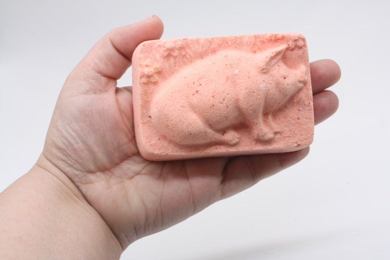 This Little Piggy is a Bath Bomb Bath Fizzy Pig Pigs - Etsy