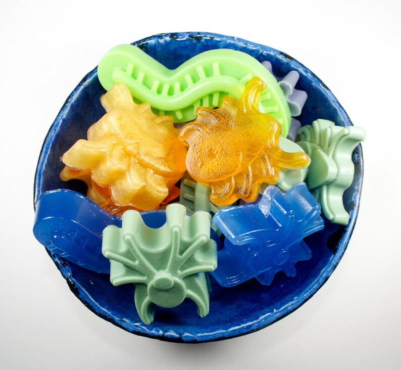 Creepy Crawly Critter Soaps Set of 6 Centipede Spider | Etsy