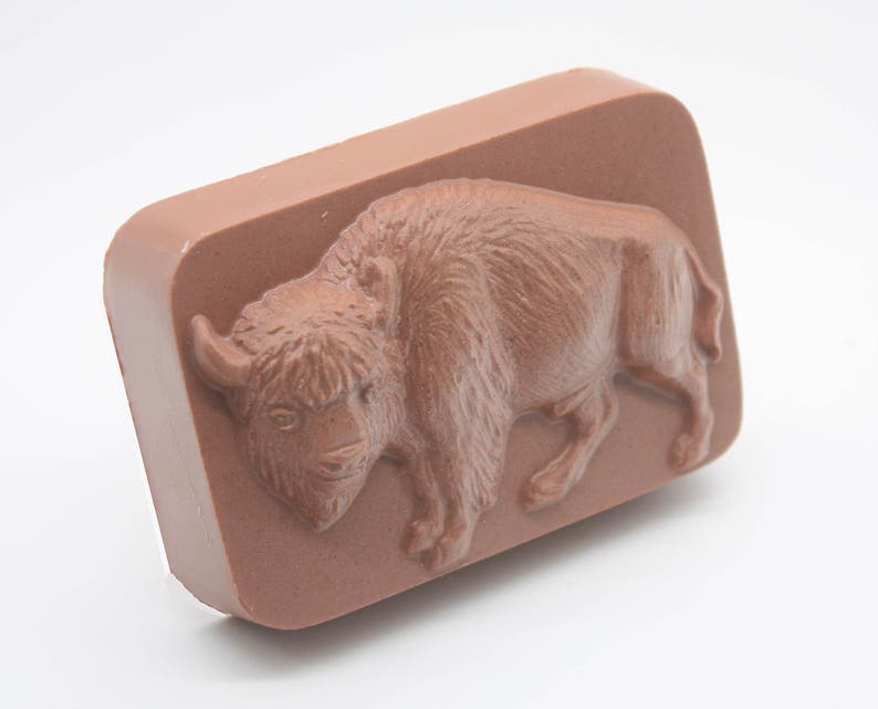 Buffalo/bison Soap Shower Bar North American Animal for - Etsy
