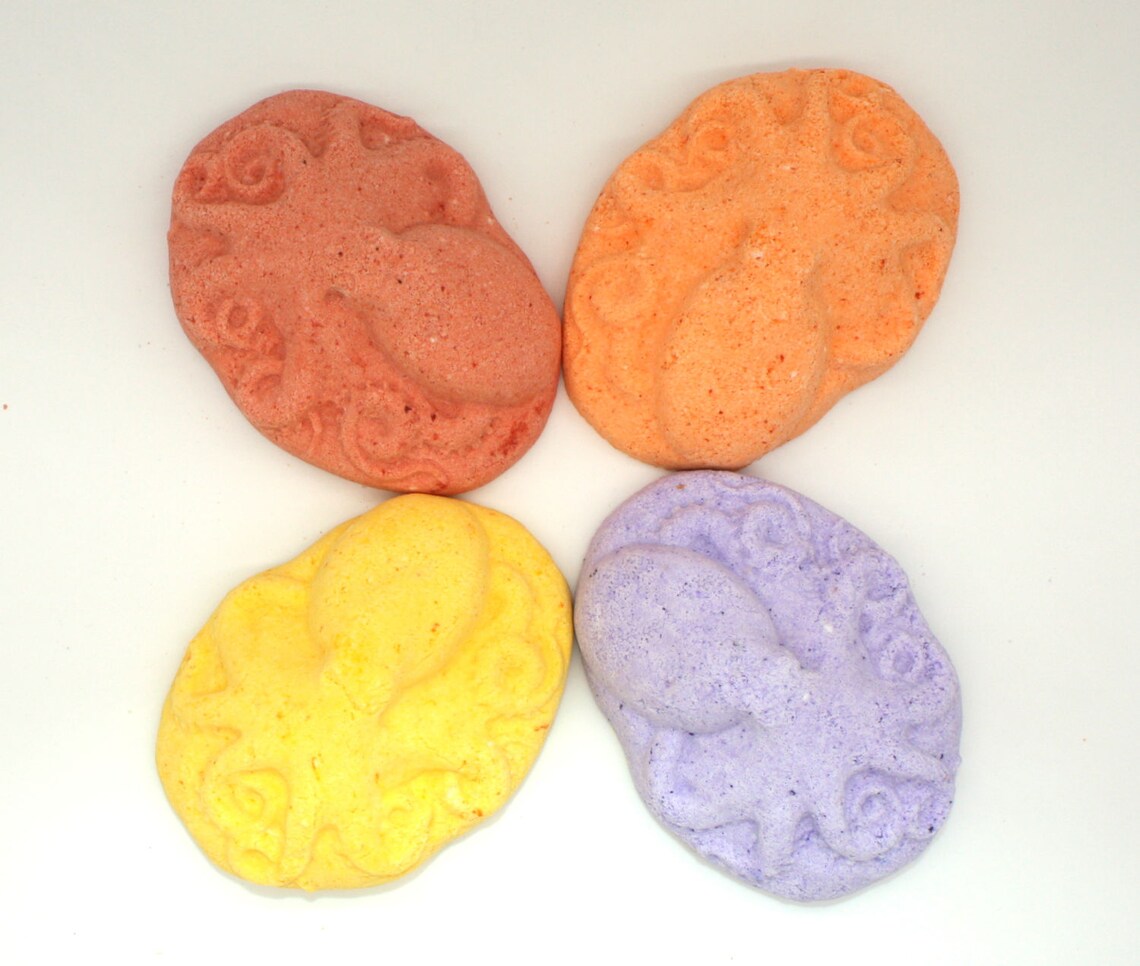 Giant Octopus Bath Bomb Bath Fizzy Bath Fizzies Octopi - Etsy