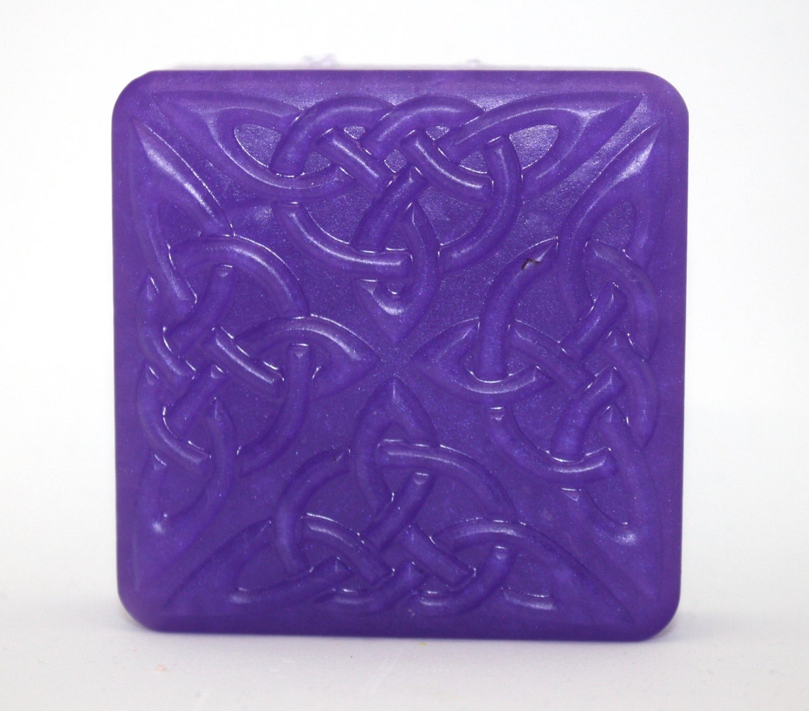 Celtic Soap Square Large Bar of Soap St. Patrick's - Etsy