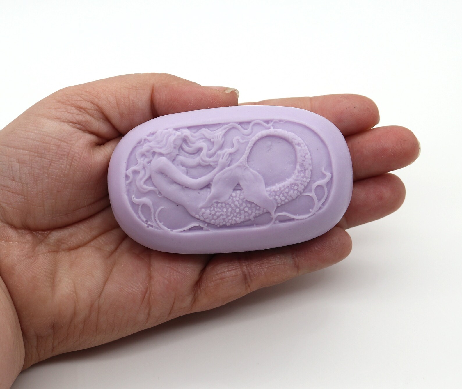 Set of 4 Mermaid Guest Soaps fantasy creature siren | Etsy