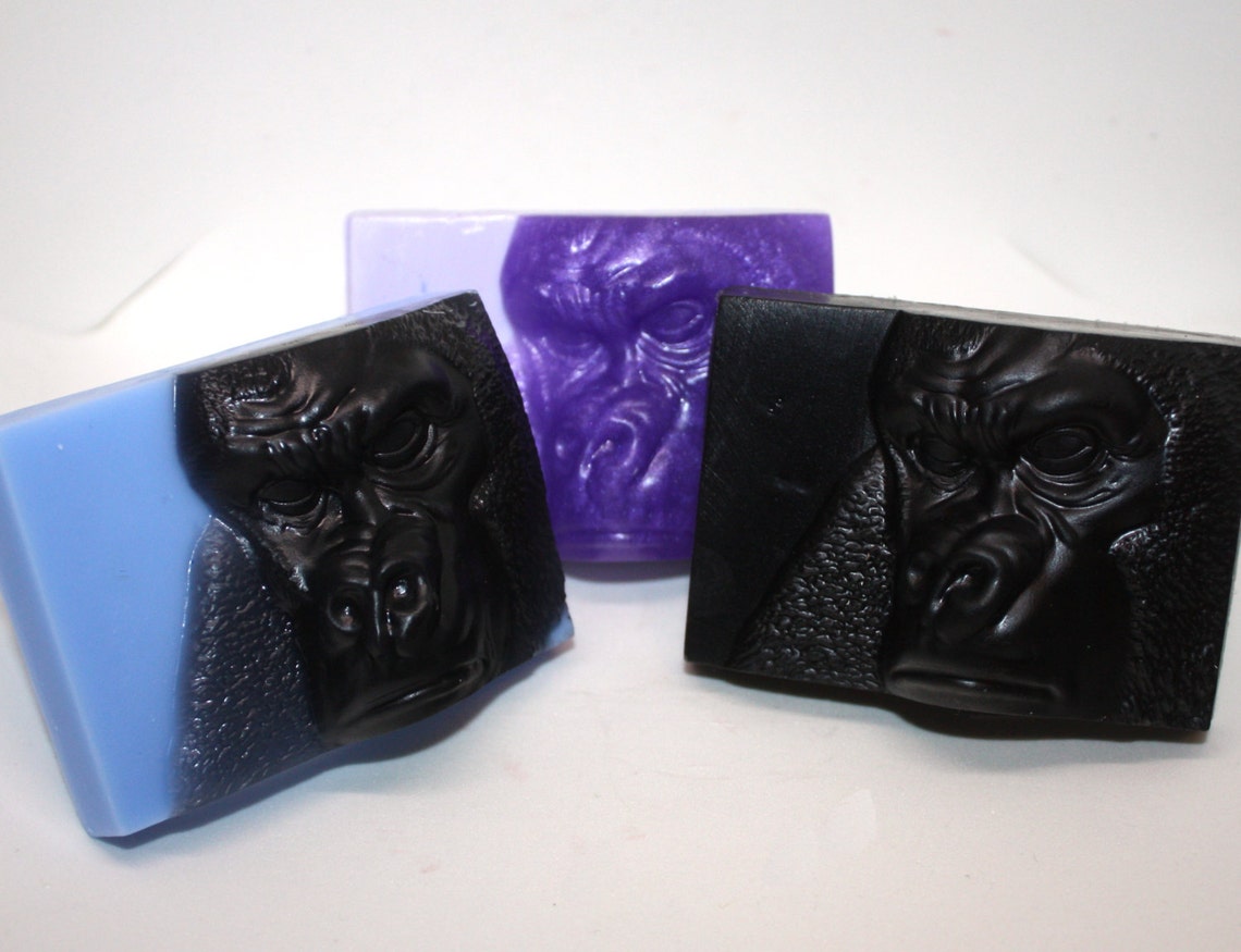 Gorilla Face Bar of Soap Zoo Animals African Animals Party - Etsy