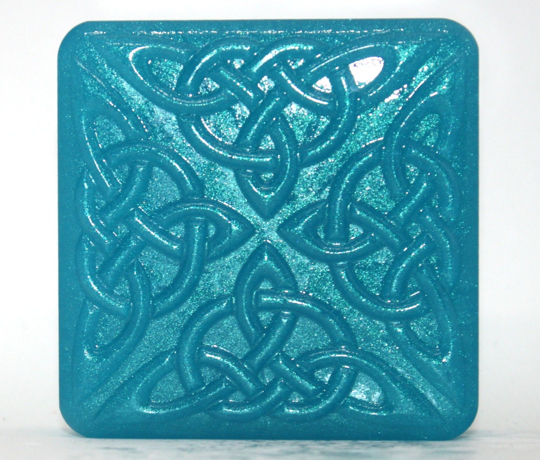 Celtic Soap Square - Large Bar of Soap - St. Patrick's Day, Irish, Soap ...
