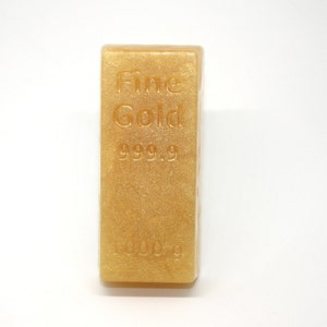 Gold Bar Soap - Gold Ingot, Money, Filthy Rich, Party Favor, Rich ...