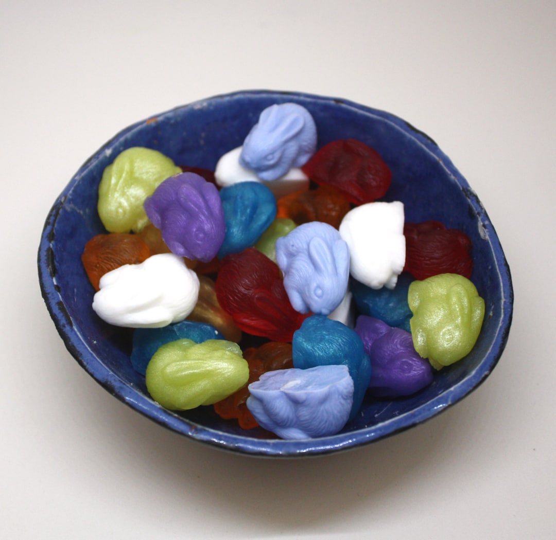 Itty Bitty Soap Bunny Committee - 12 Tiny Rabbit Soaps - One Use ...