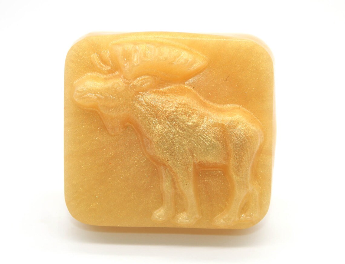 Moose Soap Shower Bar North American Animal for Guys for - Etsy