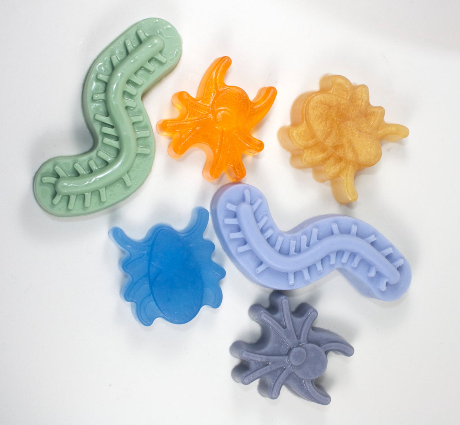 Creepy Crawly Critter Soaps Set of 6 Centipede Spider | Etsy