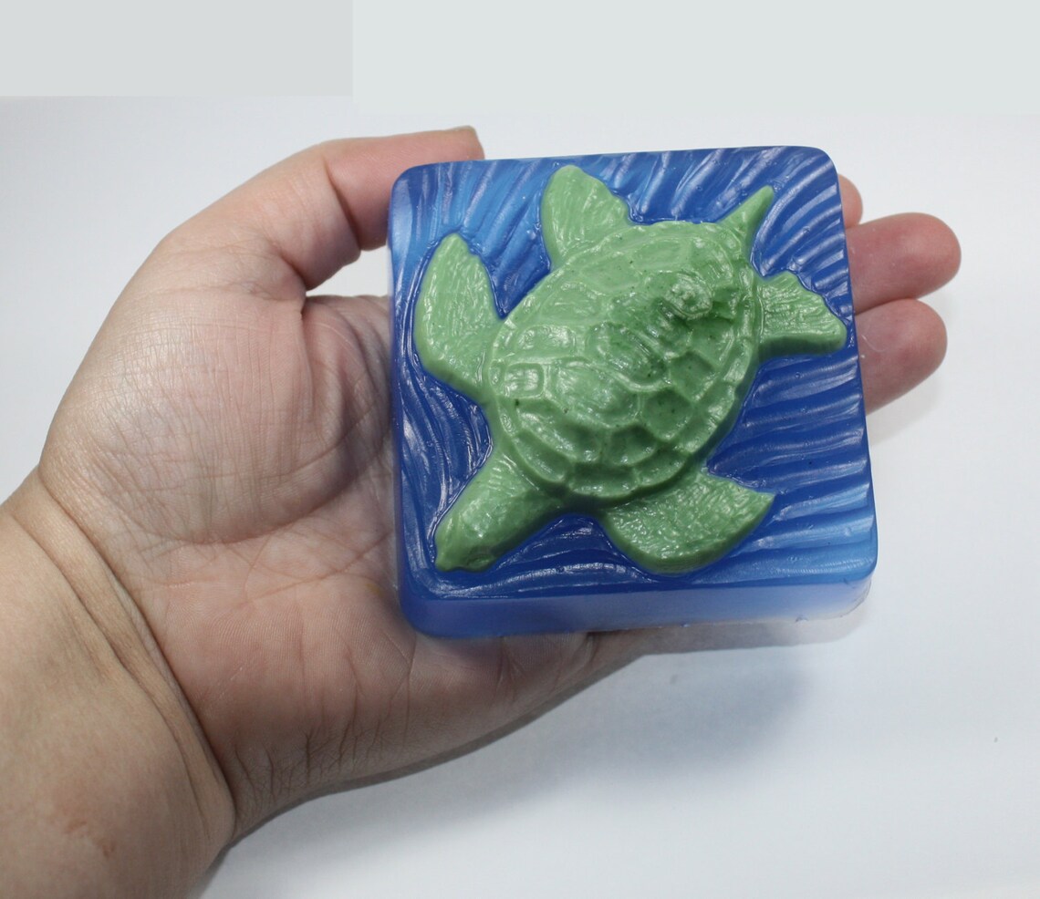 Sea Turtle Soap Ridleys Kemp Green Sea Tortoise - Etsy