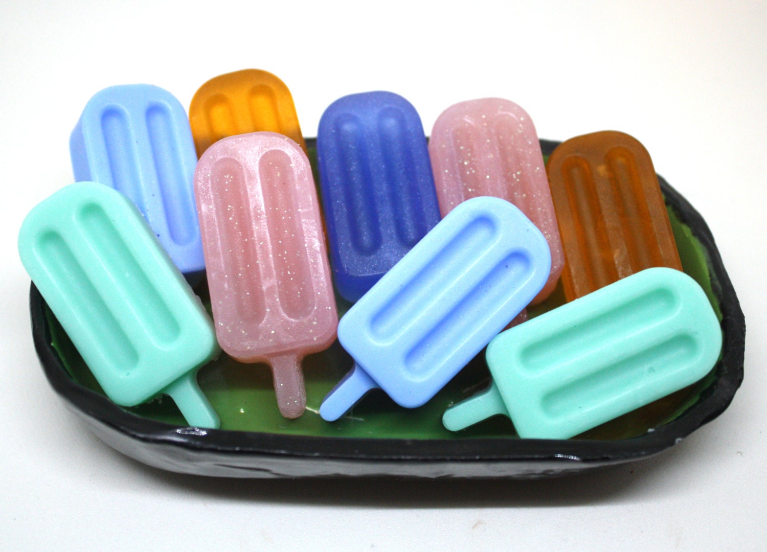Itty Bitty Popsicle Committee 9 Guest Soaps Ice Cream - Etsy