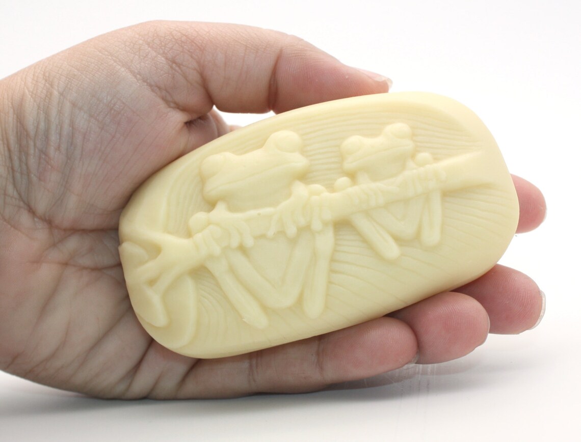 Frog and Child Lotion Bar Solid Lotion All Natural - Etsy