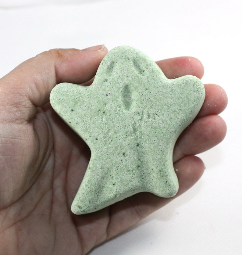 3 Large Ghost Bath Bombs Halloween Samhain Bath Fizzy - Etsy